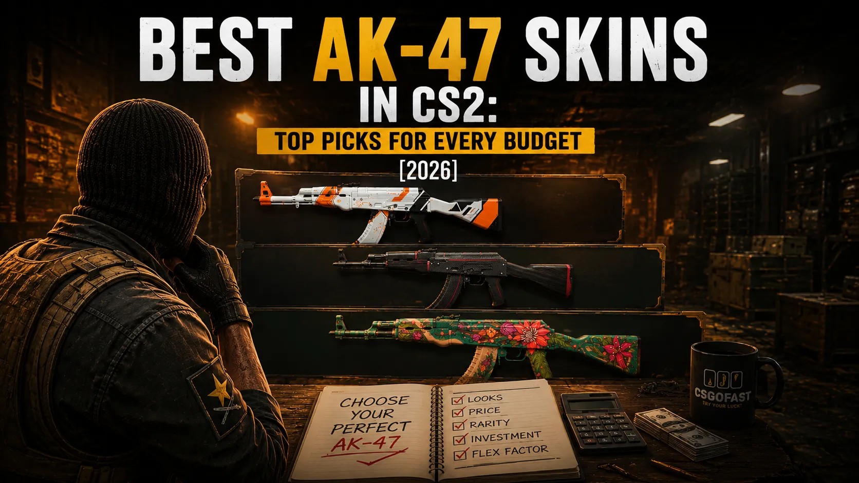 Best AK-47 Skins in CS2: Top Picks for Every Budget [2026]
